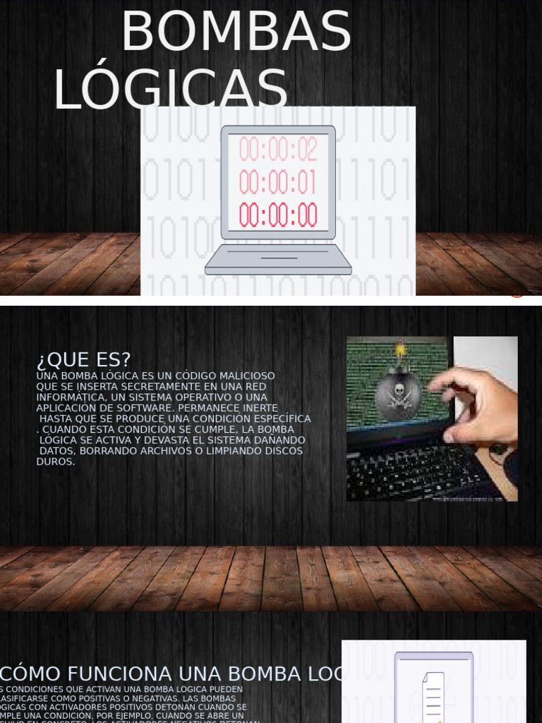 Bombas Lógicas | PDF | Malware | Virus de computadora