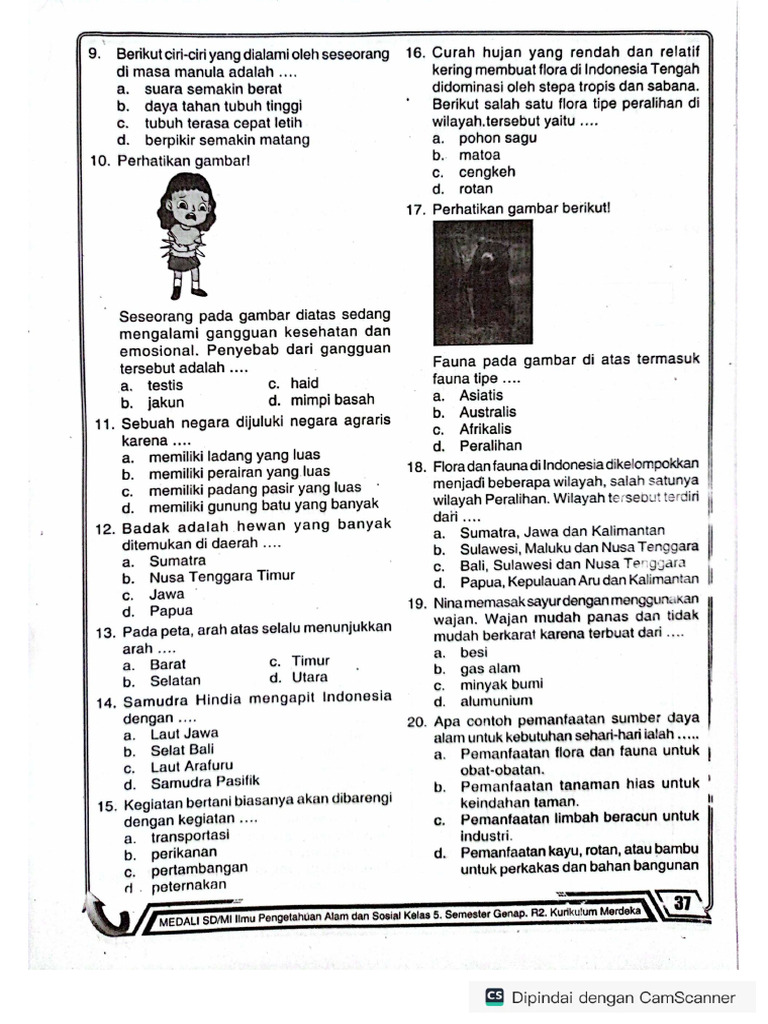 STS IPAS KELAS 5 (2) | PDF