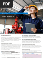 aspenONE Process Explorer Datasheet | PDF | Performance Indicator | Data