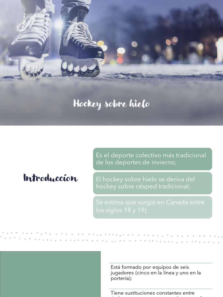Hockey | PDF | Hockey sobre hielo | Deportes