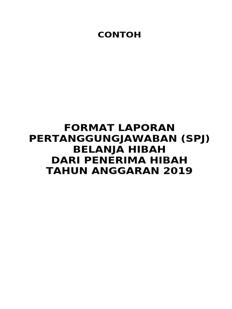 Format SPJ 2025 | PDF