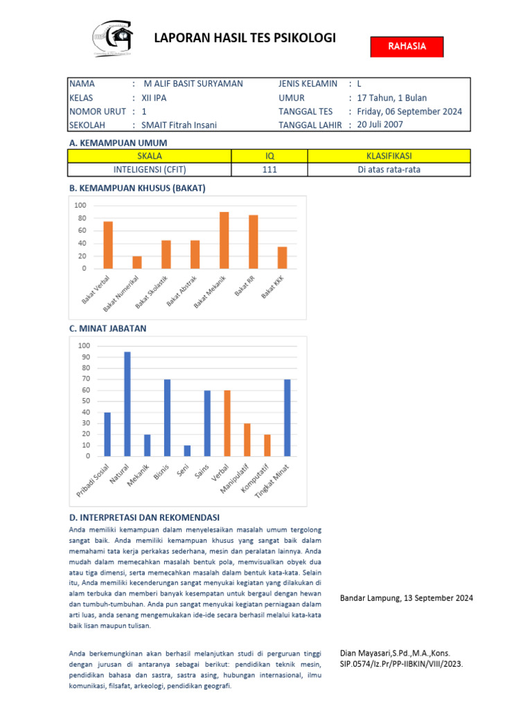 Laporan 1 M Alif Basit | PDF