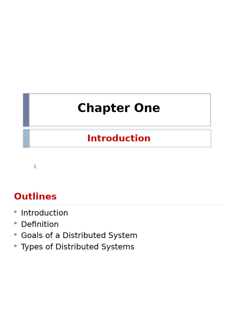 Chapter 1 - Introduction DS | PDF | Distributed Computing | Database Transaction
