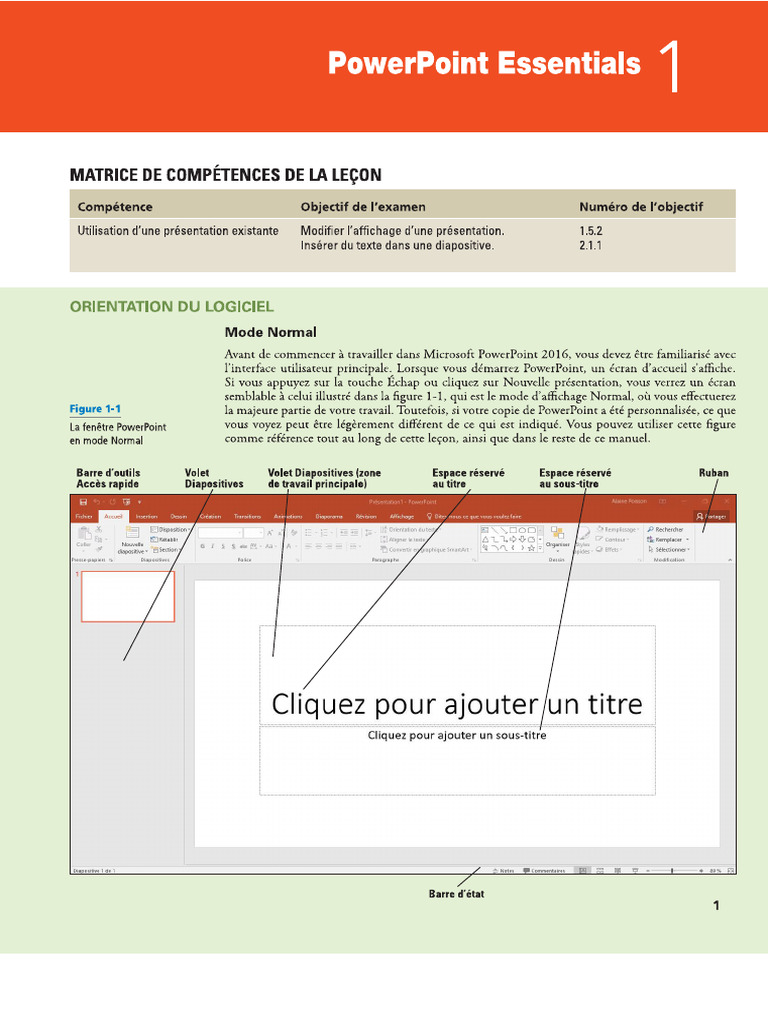 Leçon 1 PowerPoint Mvengi | PDF