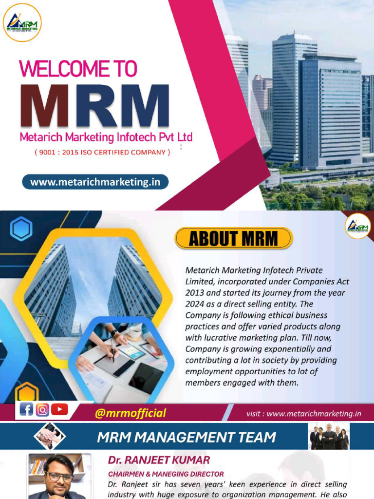 MRM PLAN | PDF