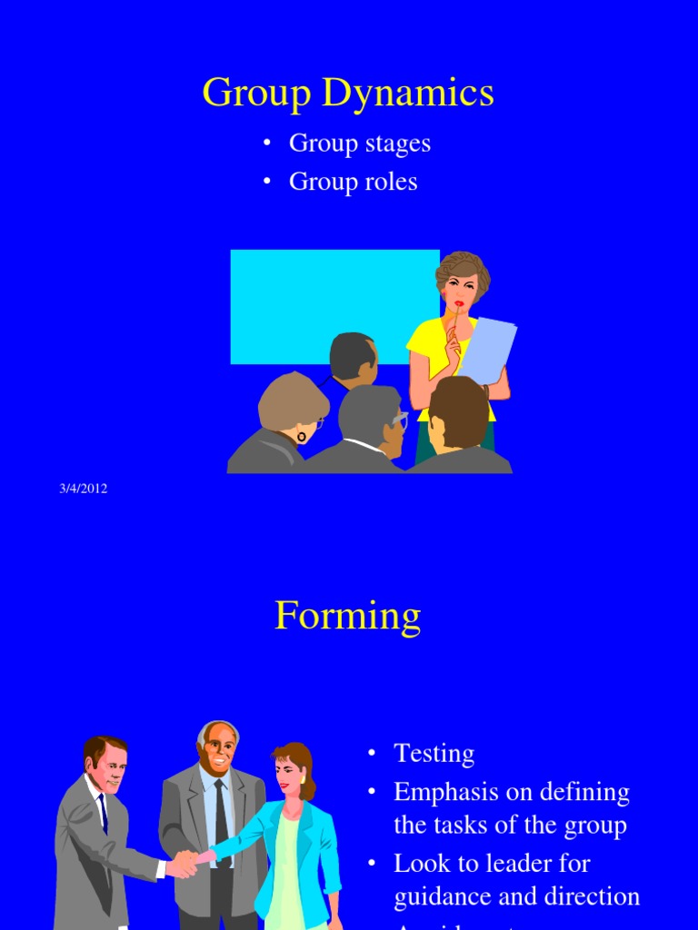 Understanding Group Dynamics Stages | PDF | Cognition | Psychological ...