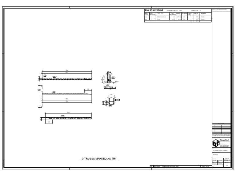 TR1 - Truss | PDF