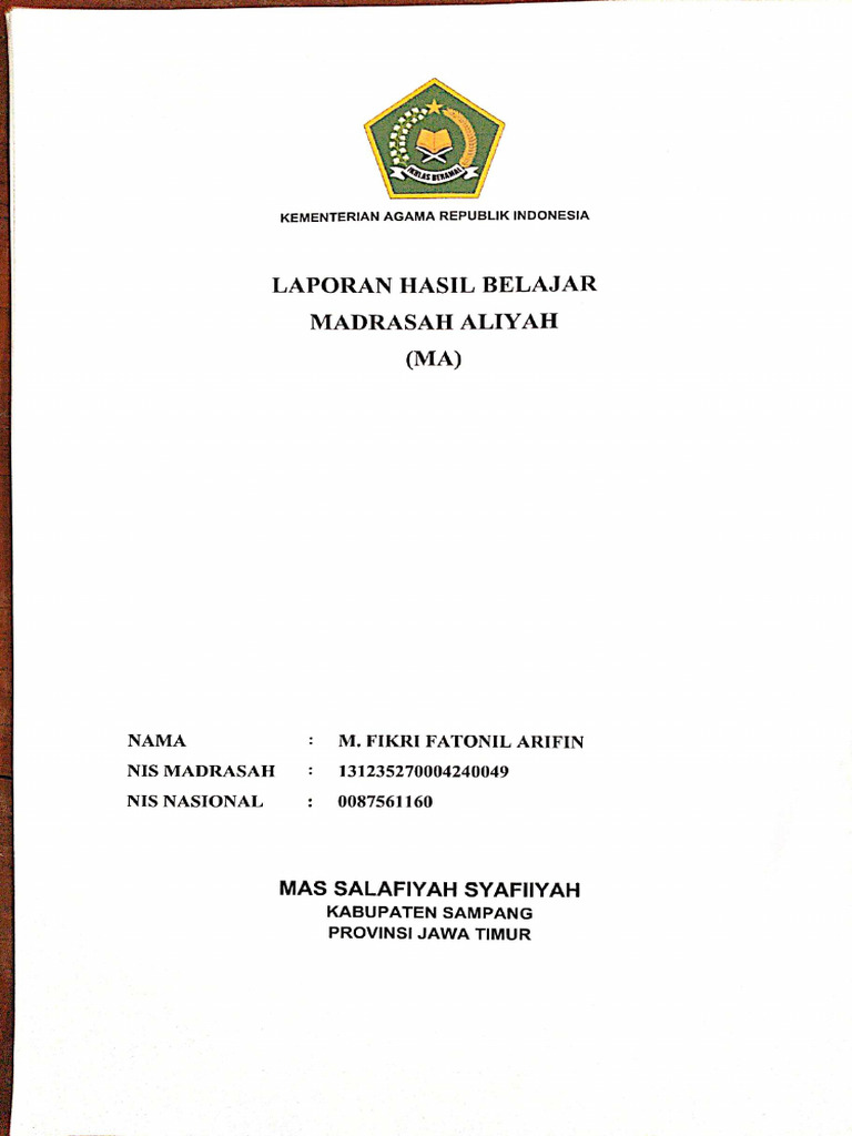 RAPOT FIKRI - Compressed | PDF