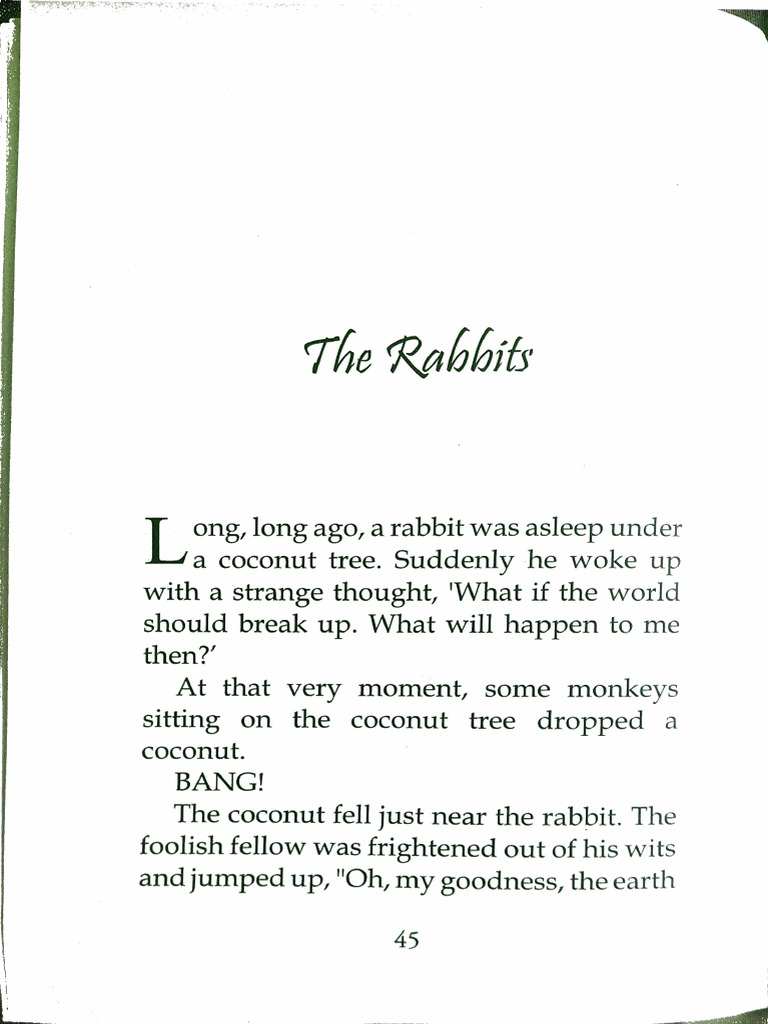 Ch - 10, The Rabbits | PDF