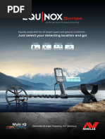 Equinox 800 Metal Detector Manual | PDF | Metal Detector | Headphones