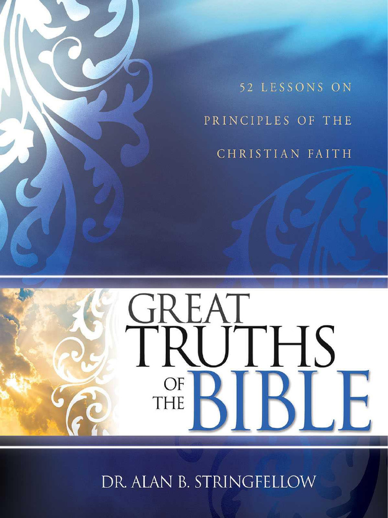 Great Truths of The Bible (52 Lessons) - Alan Stringfellow | PDF ...
