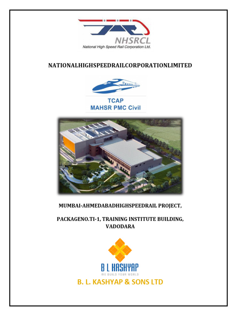 Method Statement for MAHSR Project | PDF