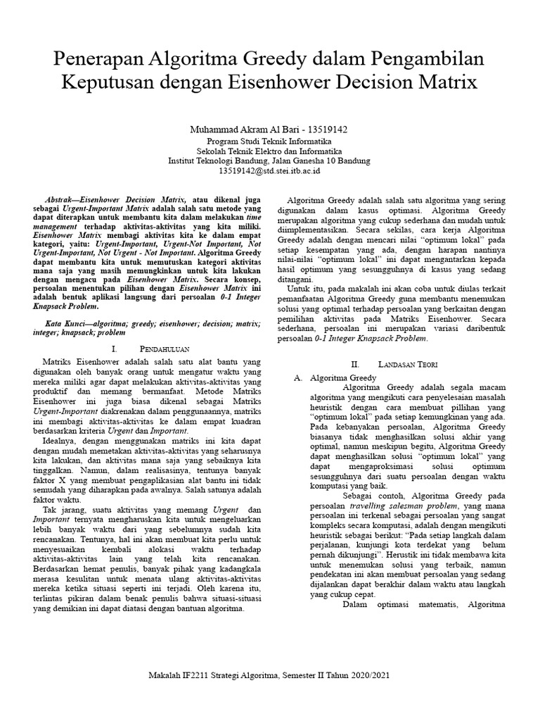 Makalah Stima 2021 K3 | PDF