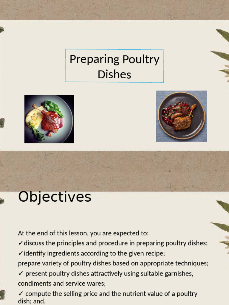 Preparing Poult-WPS Office | PDF | Roasting | Grilling