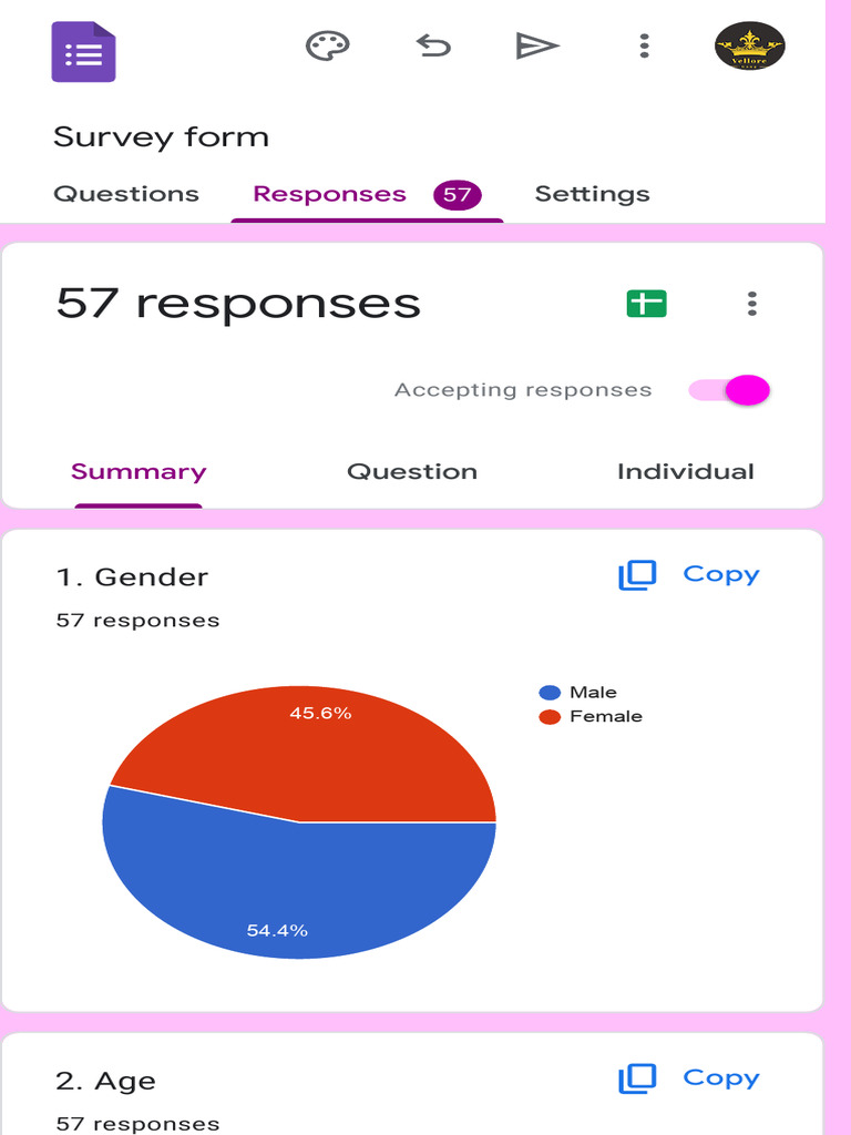 Survey Form - Google Forms | PDF