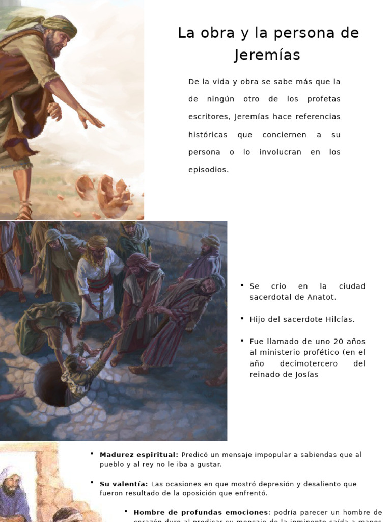 Jeremías | PDF | Jeremías | Biblia hebrea