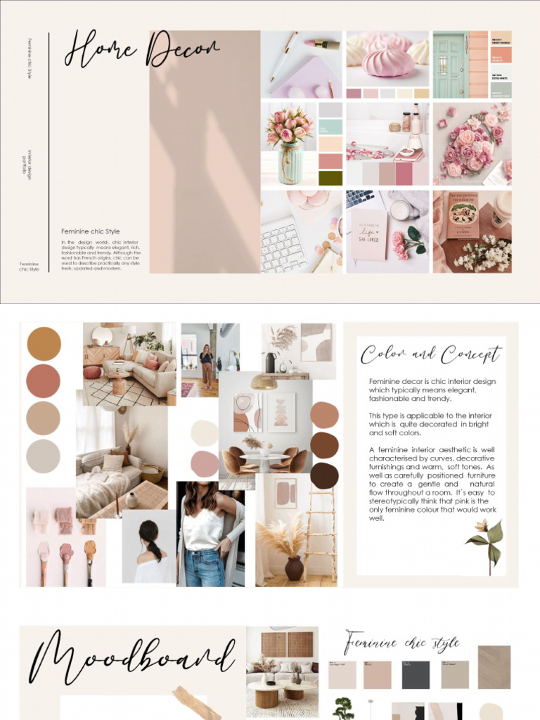 Feminine Chic Style Portfolio | PDF