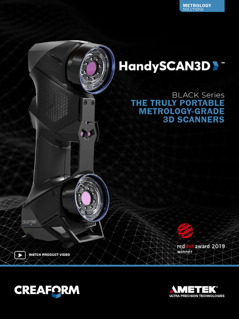 HandySCAN 3D Series Black AMETEK | PDF | Image Scanner | Accuracy And ...