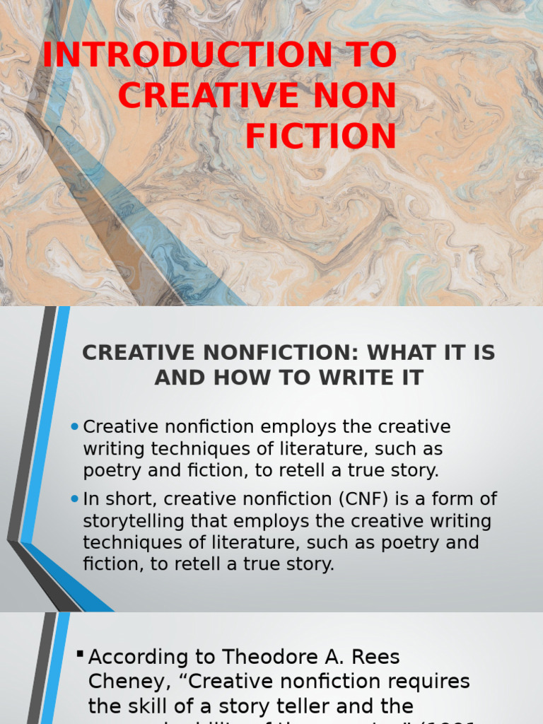 introductiontocreativenonfiction | PDF | Narration | Creative Nonfiction