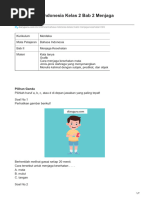 Soal Bahasa Indonesia Kelas 2 Bab 3 Berhati-Hati Di Mana Saja | PDF