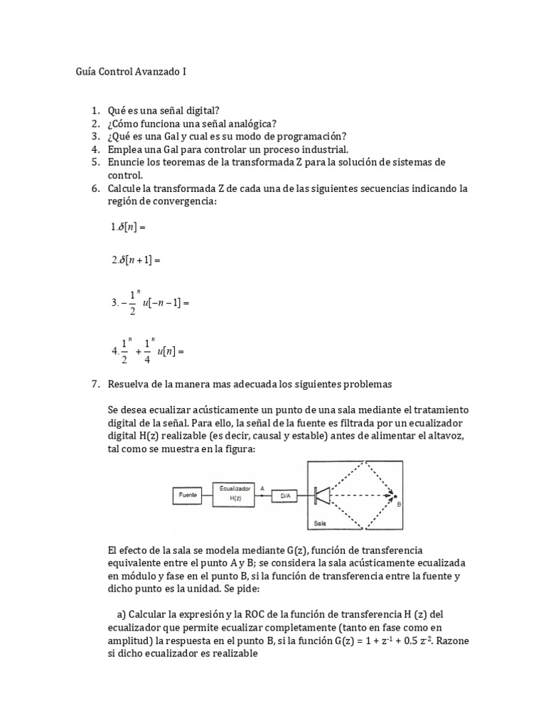 Gui - A Control Avanzado I | PDF | Electrónica | Ingeniería Informática