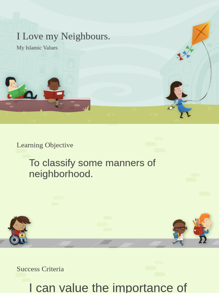 Importance of Good Neighborly Relations | PDF | Hadith | Islamic Ethics