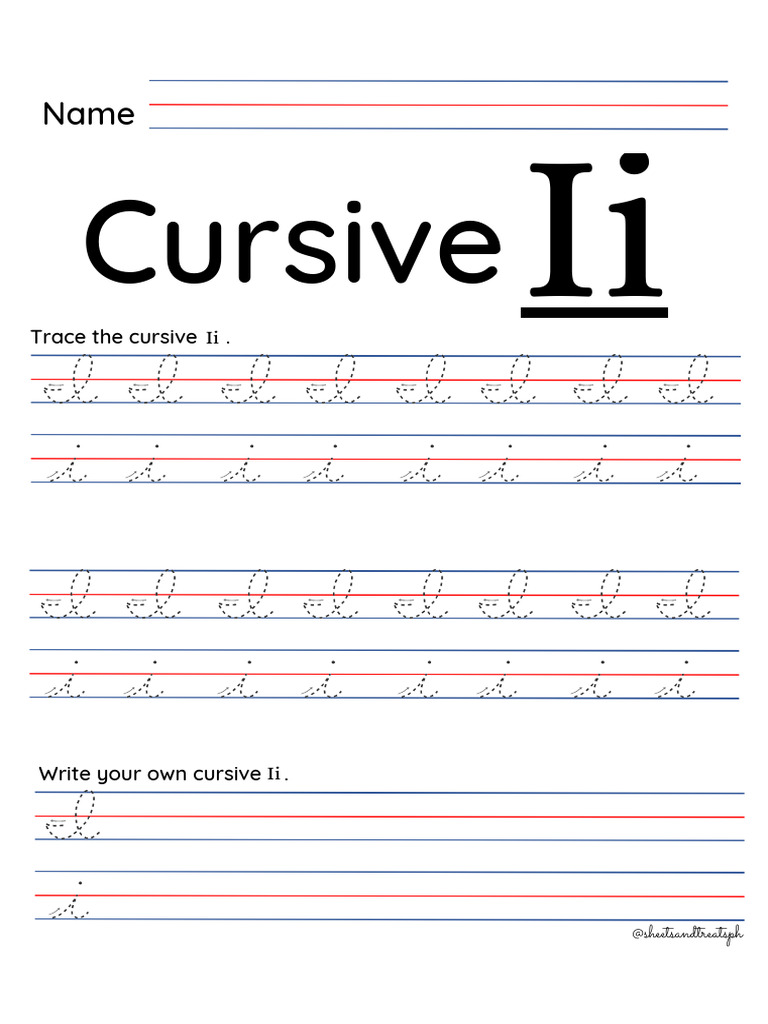 Cursive II | PDF