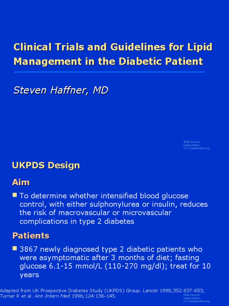 Lipid Management in DM | PDF | Diabetes | Coronary Artery Disease