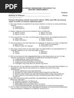 AP-5-2nd Quarter Exam With TOS | PDF