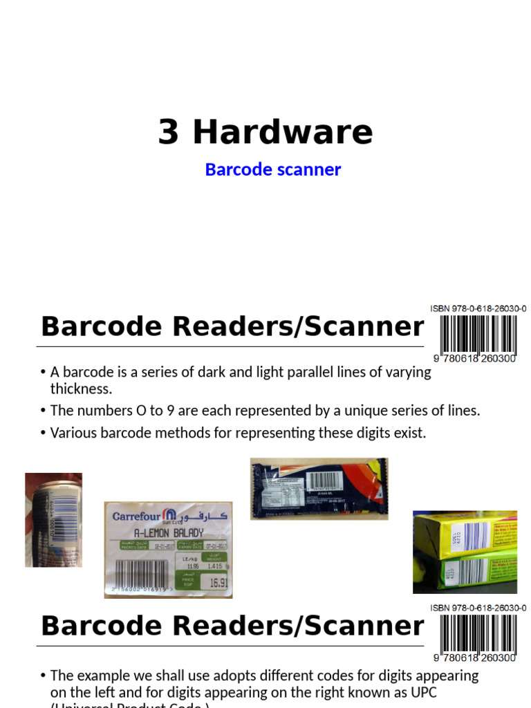 3.2 Input Devices-2 | PDF | Barcode | Universal Product Code