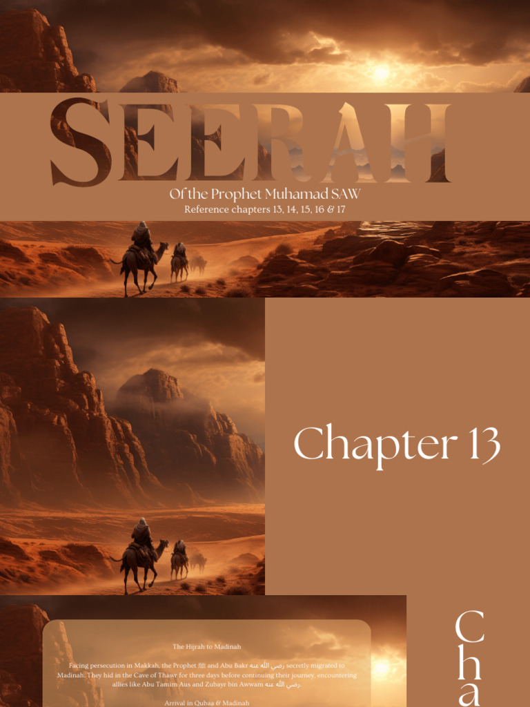 Seerah of The Prophet SAW | PDF | Muhammad | Medina