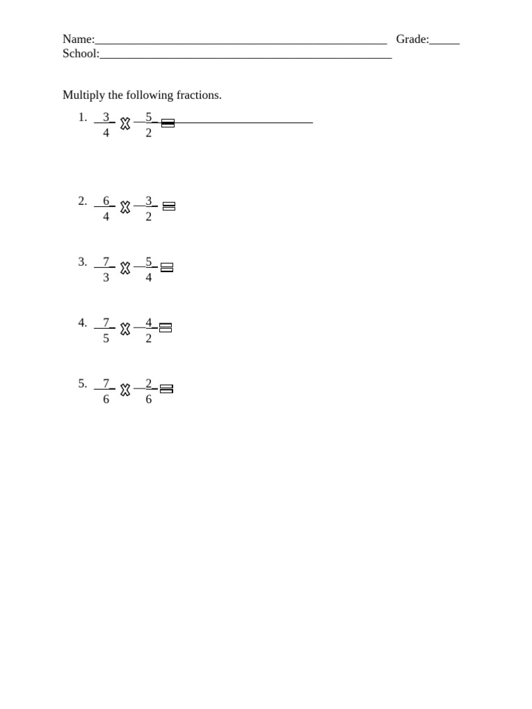 Grade 6 Activity | PDF