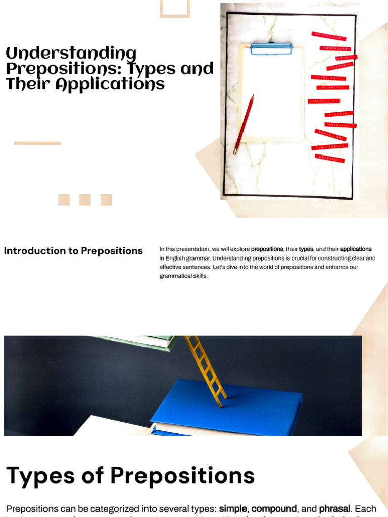 Prepositions seminar ppt | PDF | English Grammar | English Language