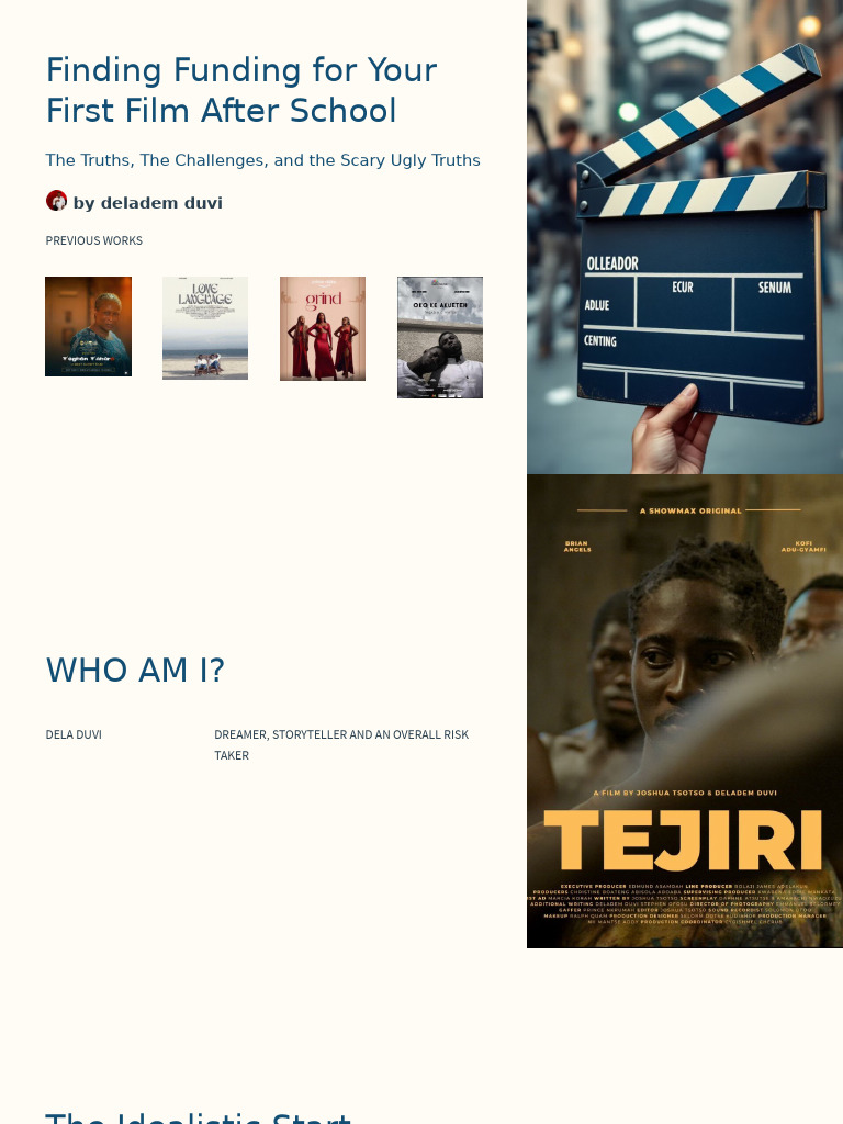 Film Funding Strategies for Beginners | PDF