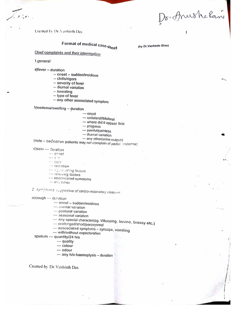 Case Proformas CCCCCCC | PDF