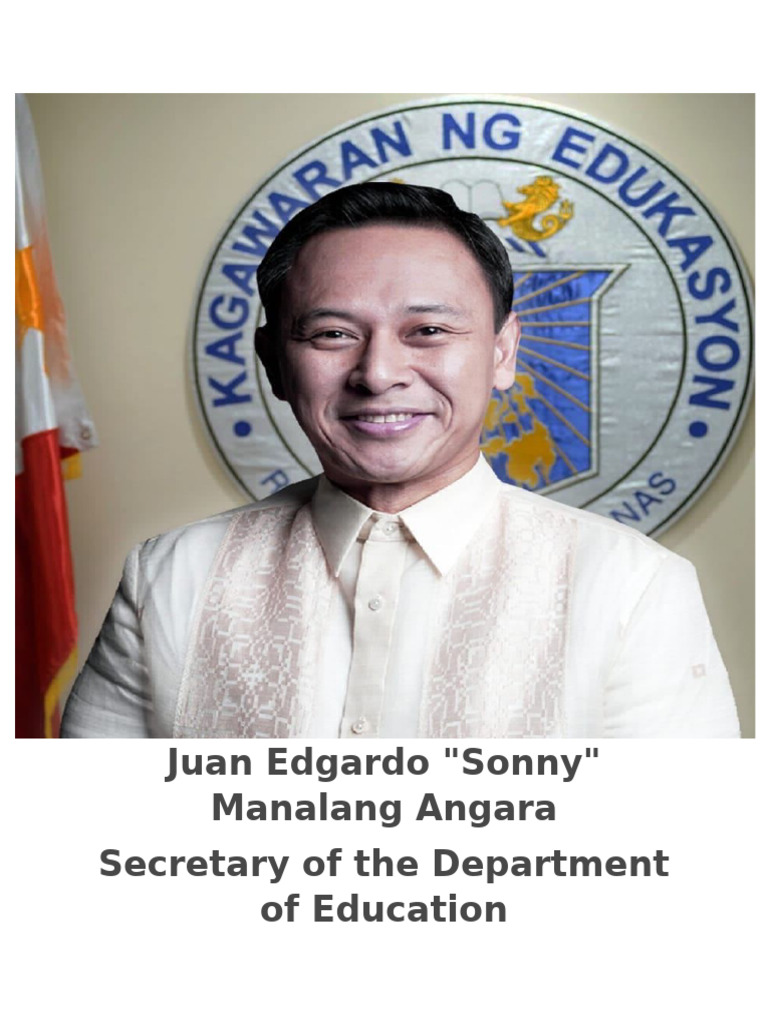 deped secretary sonny | PDF