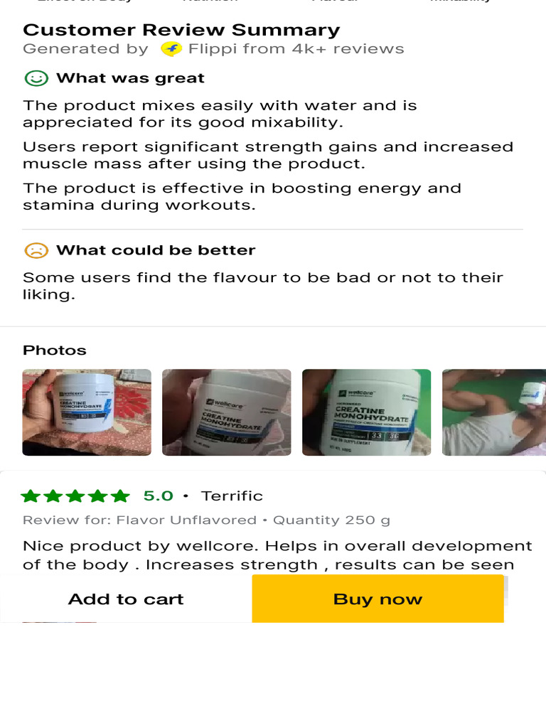 Wellcore Micronised Creatine Monohydrate Lab Tested Enhanced Absorption ...