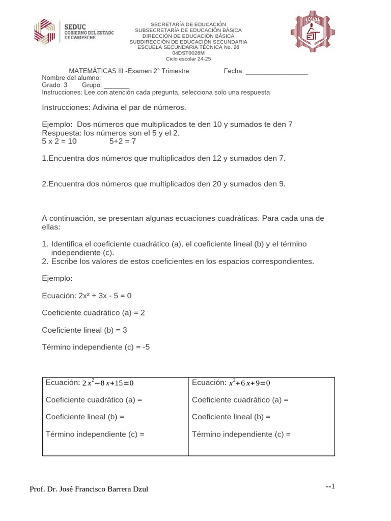 M3 ET2 Adaptsdp | PDF