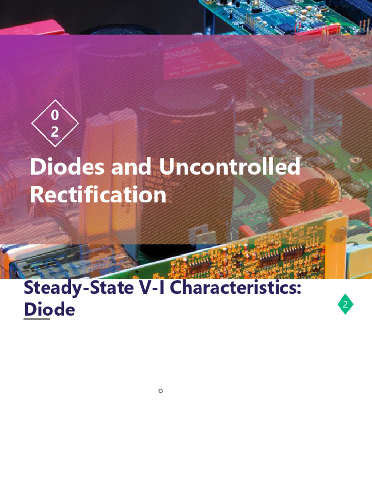 Power Electronics Lecture 2 | PDF | Rectifier | Diode
