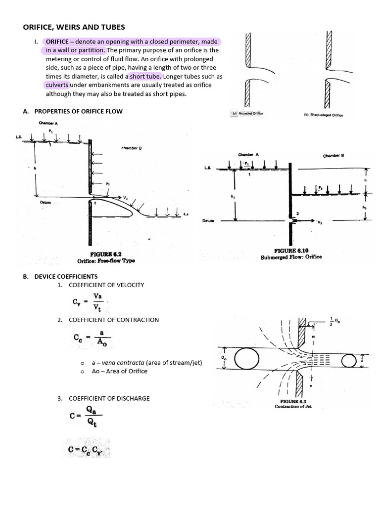 Fluid Flow Measurement - Orifice | PDF | Process Engineering | Fluid ...