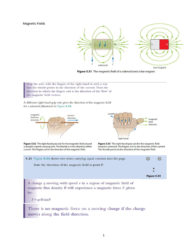Magnetic Fields | PDF