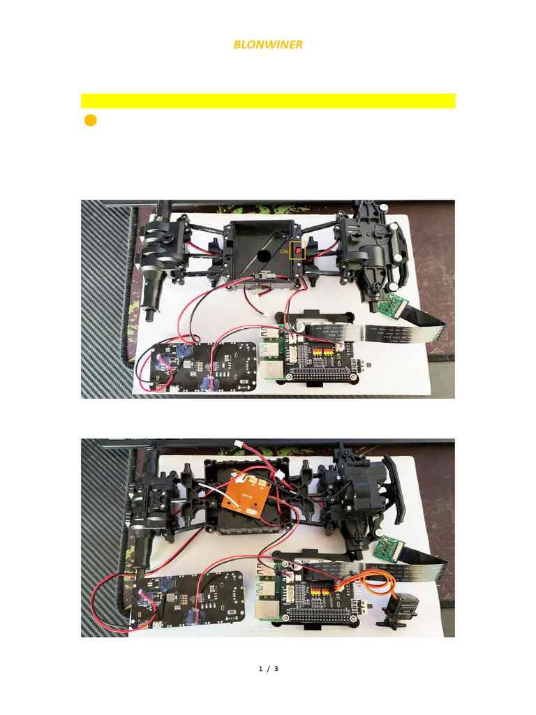 Servo Assembly and Power Supply Guide | PDF | Raspberry Pi | Booting