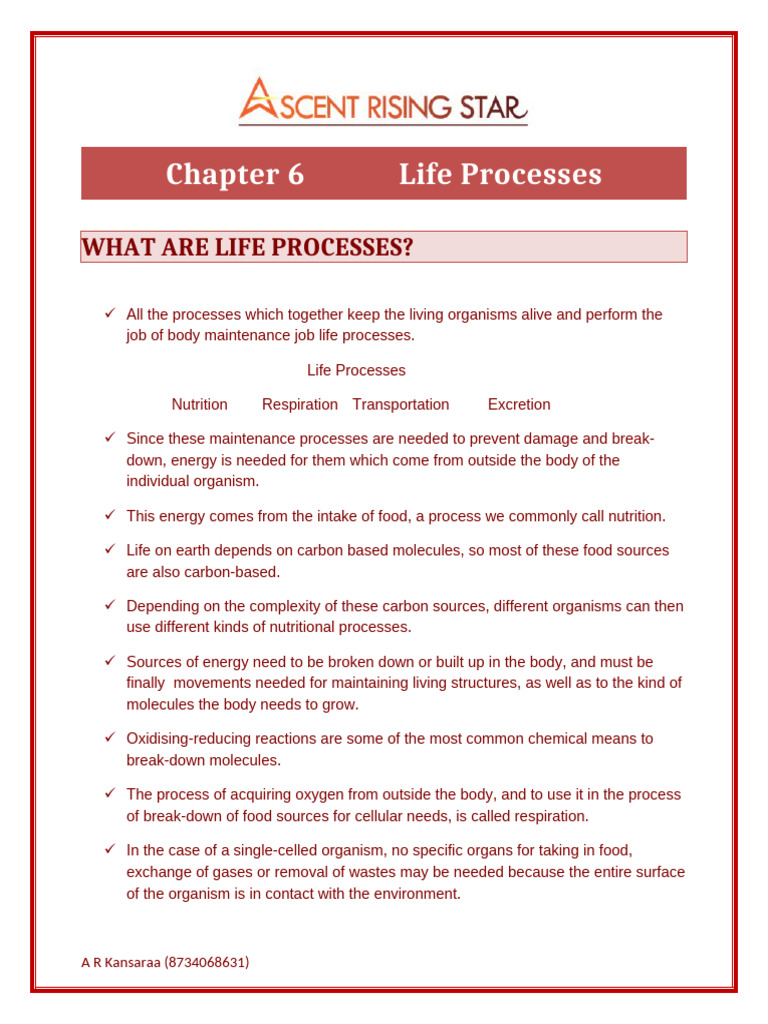 Class 10 Science CH 6 Textual Notes - 2767582 - 2022 - 10 - 16 - 10 ...