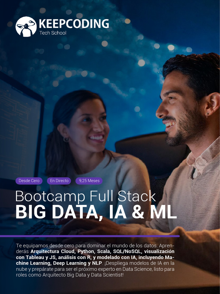 Temario Big Data, IA & ML Full Stack | PDF | Big Data | Aprendizaje ...