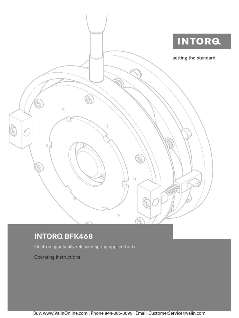intorq-bfk468-manual | PDF | Electric Motor | Electromagnetism