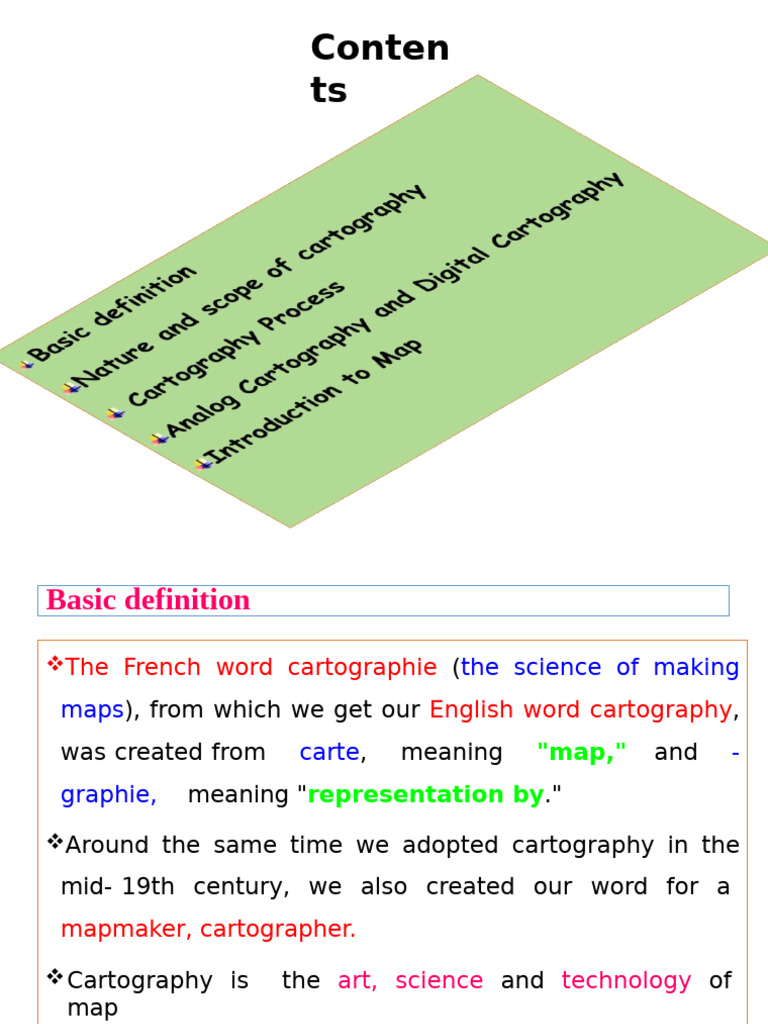 Understanding Cartography Basics | PDF | Map | Cartography