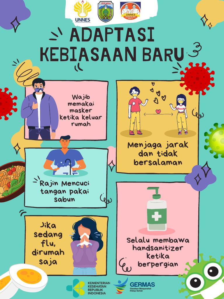Poster Adaptasi Kebiasaan Baru | PDF