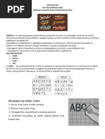 EPP 4 Q4 Aralin 5 Lettering Styles | PDF