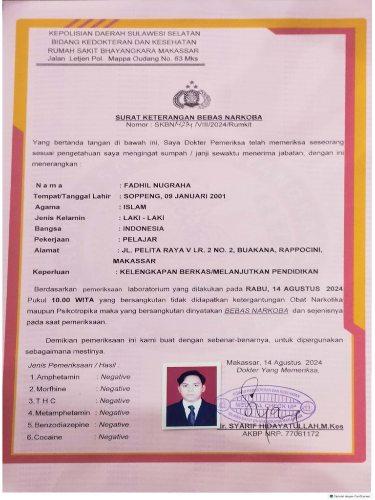 Fadhil Nugraha Napza Compressed | PDF