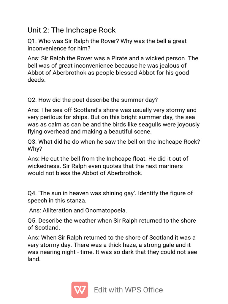 Grade 7 Lit Term 2 Unit 2 | PDF